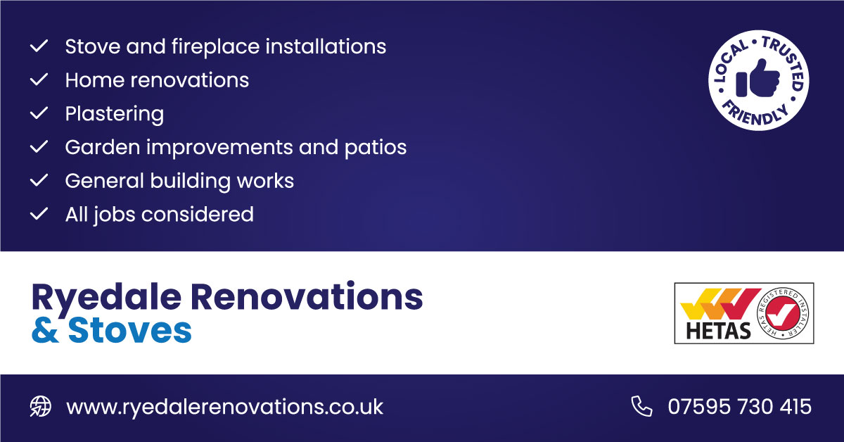 Ryedale Renovations & Stoves - Builders & Fireplace Installers in Pickering